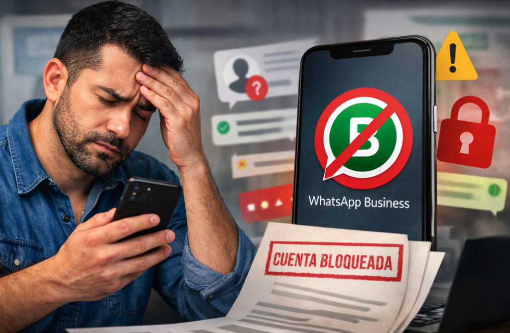 Me bloquearon WhatsApp Business: causas y solución - grid.cl