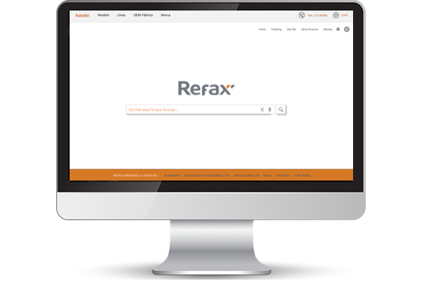 Front sistema Refax | GRID